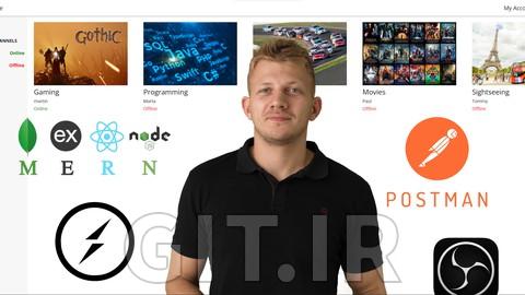 کلون سازی اپلیکیشن Discord - یادگیری MERN Stack با WebRTC و SocketIO