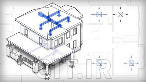 آموزش Revit MEP (سرویس‌های طراحی) - HVAC (HAP و ASHRAE)