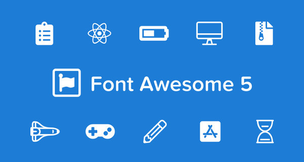 دانلود نسخه پیشرفته Font Awesome Pro v5.5.0